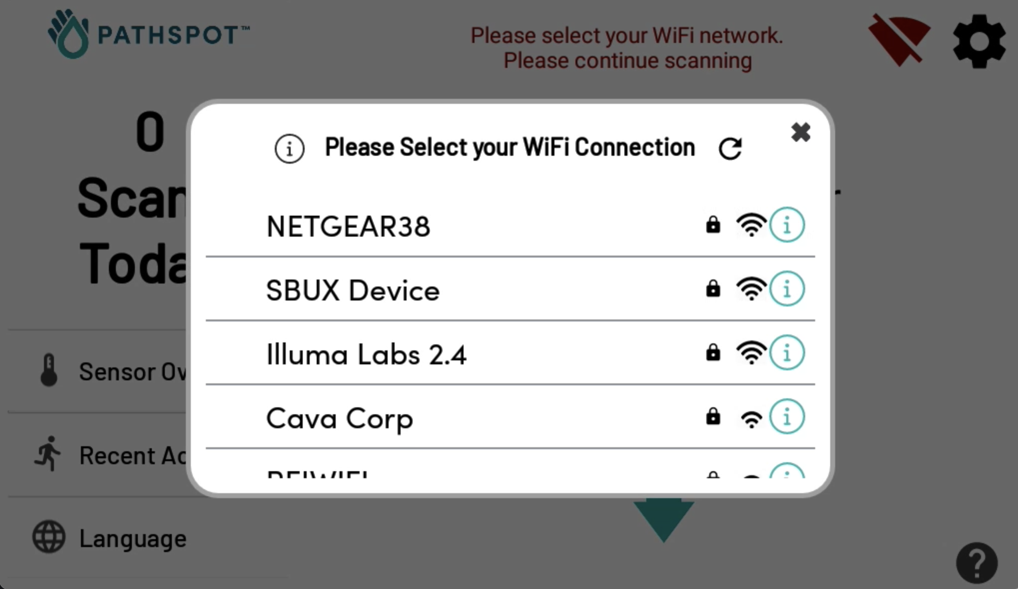 Troubleshooting – PathSpot