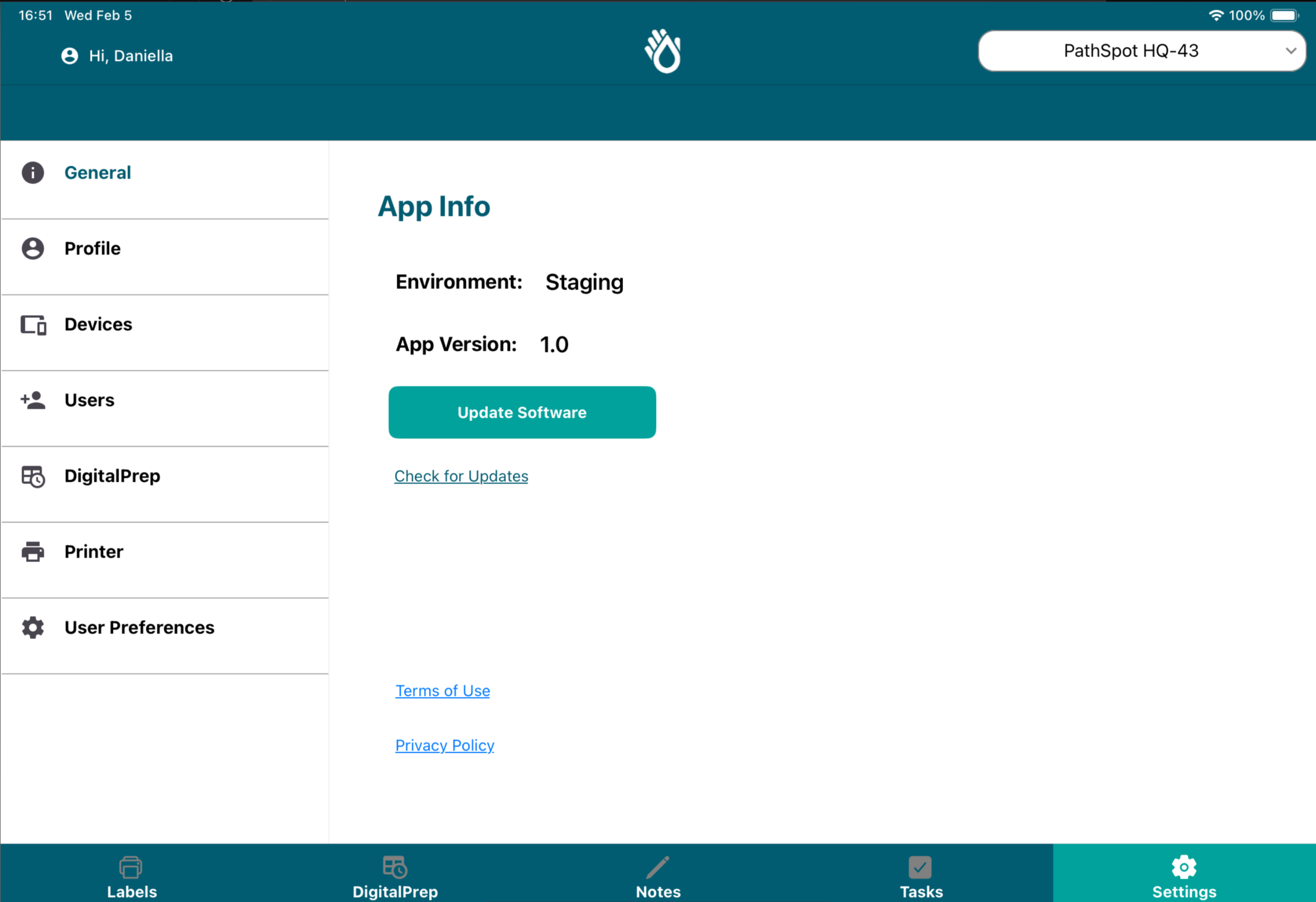 Downloading the PathSpot Safety Suite App – PathSpot